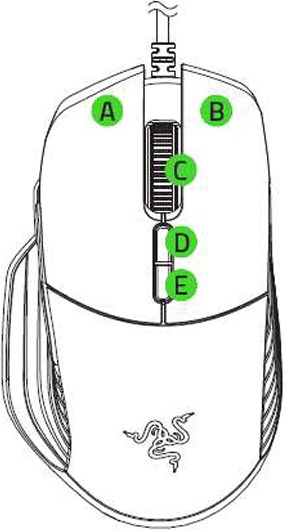 Razer BASILISK Gaming Mouse Manual | ManualsLib