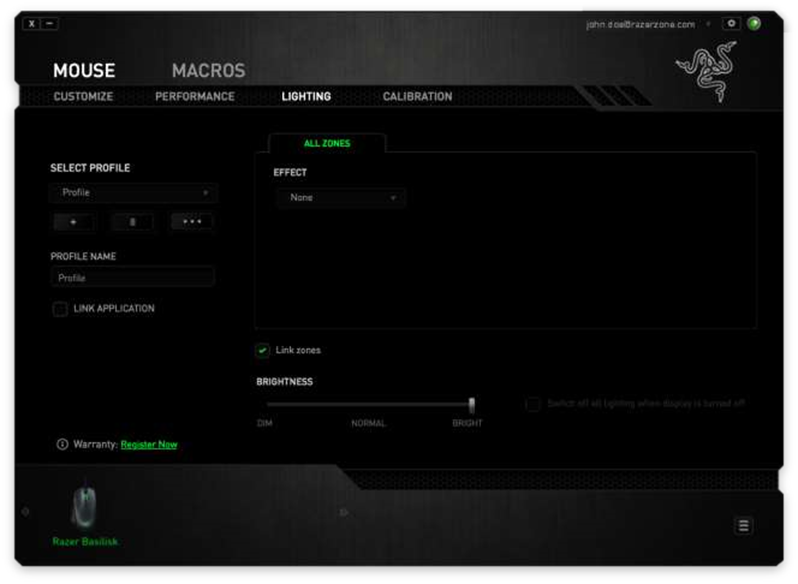 Razer BASILISK Gaming Mouse Manual | ManualsLib