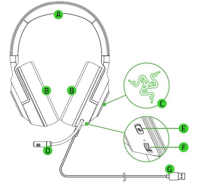 Razer KRAKEN V3 X Manual | ManualsLib