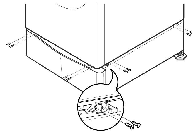 LG Pedestal Washer, Dryer, Combo LWP-277 / WDP4 and LWP-290 / WDP5 ...