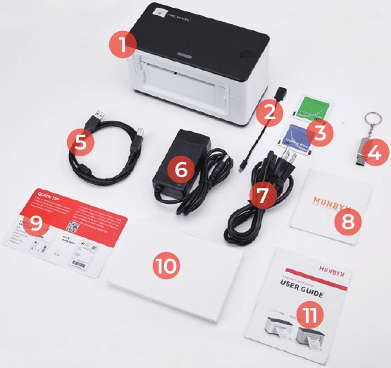 MUNBYN ITPP941 - Logistics Label Printer Manual | ManualsLib