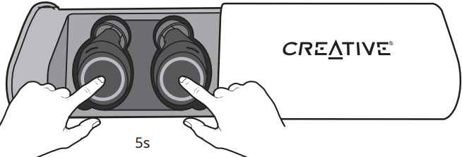 Creative Outlier Air V3 - True Wireless Earbuds with Ambient Mode ...