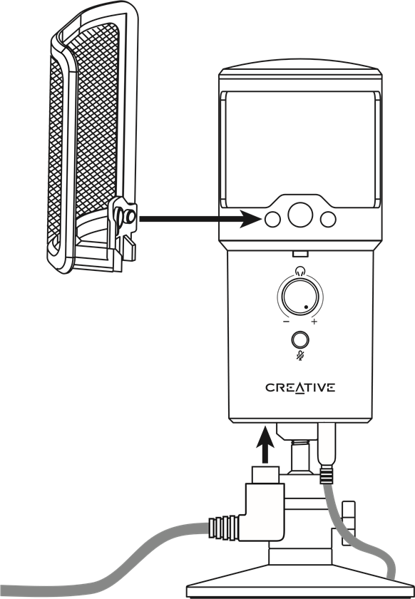 Creative Live! Mic M3 - USB Microphone Manual | ManualsLib