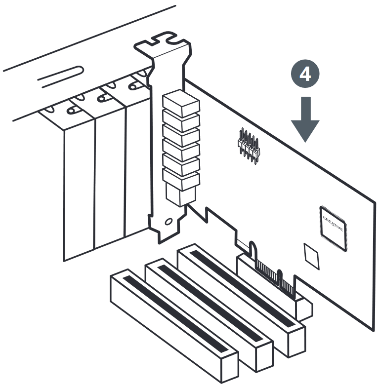 Creative Sound Blaster Audigy Rx - Sound Card Quick Start Guide ...