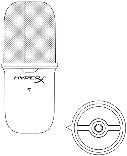 HyperX SoloCast HMIS1X-XX-BK/G - USB Microphone User Manual | ManualsLib