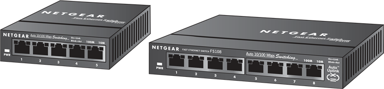 NETGEAR FS105 v2 / FS108 v2 - Fast Ethernet Switch Manual | ManualsLib