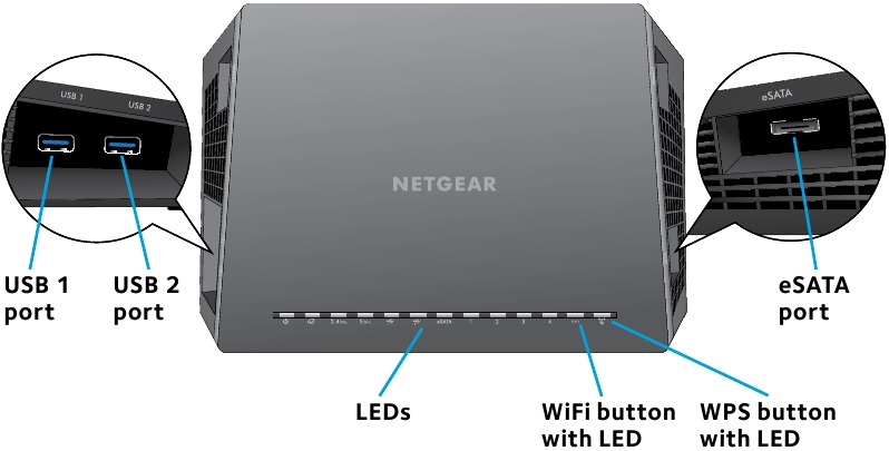 NETGEAR Nighthawk X4S R7800 - AC2600 Smart WiFi Router Manual | ManualsLib