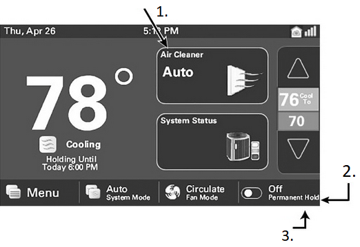Trane Programmable Comfort Control Thermostat Xl824 Manual | ManualsLib