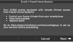 Trane Programmable Comfort Control Thermostat Xl824 Manual | ManualsLib