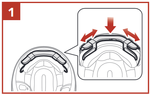 Sena ACS10 For Arai Quantic Helmet Quick Start Guide | ManualsLib
