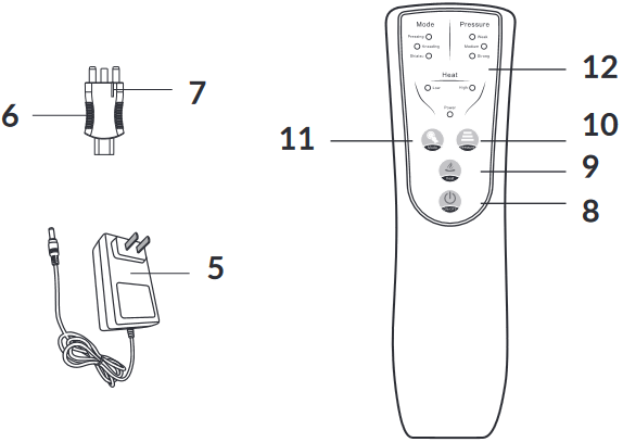 Medic Therapeutics Full Leg Thermo Air Compressor Massager Manual ...