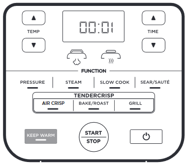 NINJA Foodi TenderCrisp Pressure Cooker OP300 Manual | ManualsLib