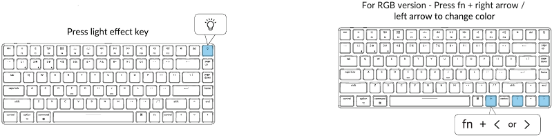 Keychron K3 Bluetooth Mechanical Keyboard Quick Start Guide | ManualsLib