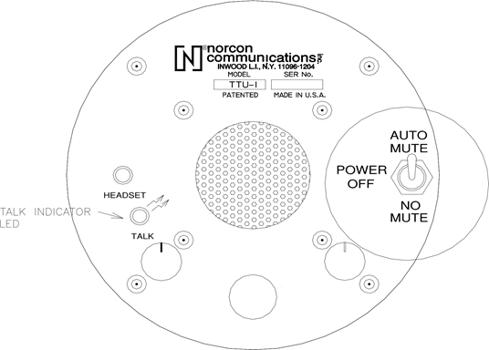 Norcon Communications TTU-1X Series - Talk-Thru Communicator Manual ...