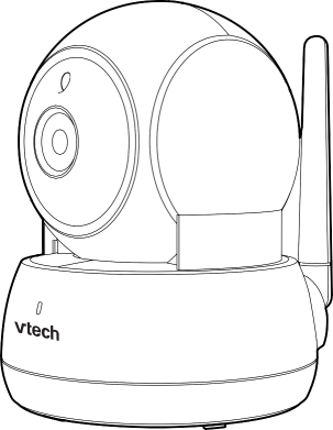 VTech VC931 - 2.4GHz Pan and Tilt IP Wi-Fi Camera Installation Guide ...