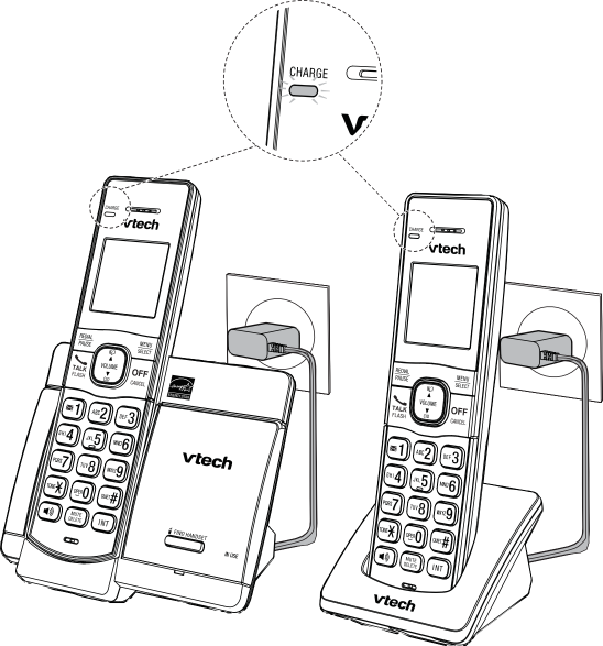 Vtech Cs5119 Dect 6 0 Cordless Telephone Manual Manualslib