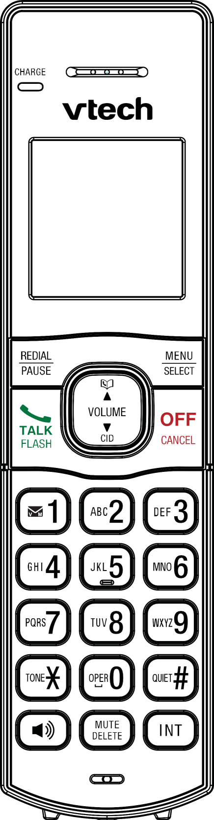 VTech CS5119 - DECT 6.0 Cordless Telephone Manual | ManualsLib