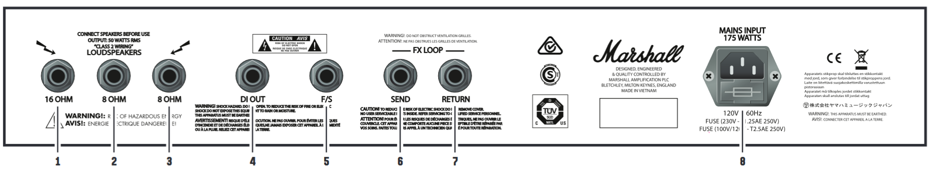 Marshall ORIGIN 20/ORIGIN 50 Manual | ManualsLib