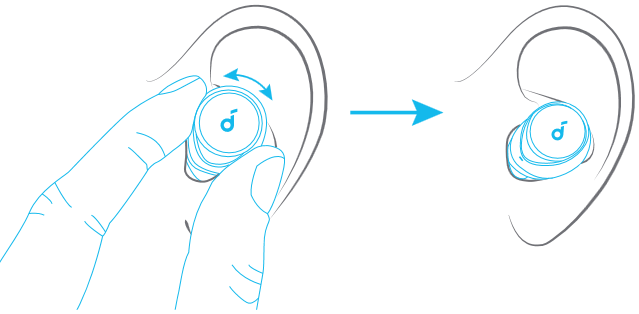 Soundcore Space A40 - Noise Cancelling Earbuds, 50-Hour Playtime Manual ...