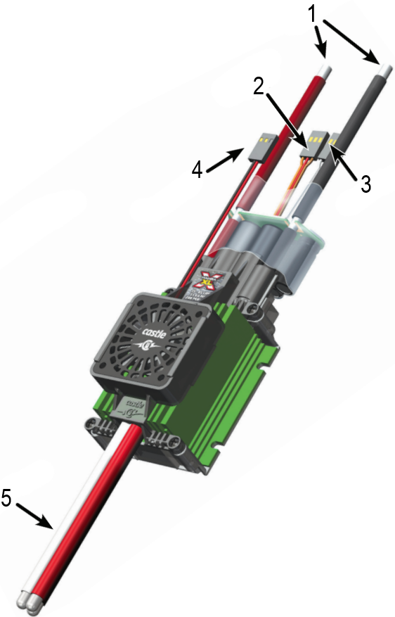 Castle Mamba XLX Extreme 1:5 Scale Power Systerm Quick Start Guide ...