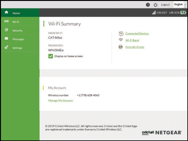 Cricket Turbo Hotspot Quick Start Guide | ManualsLib