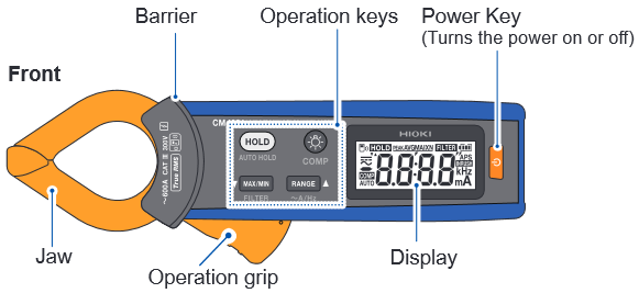 Hioki CM4001 - AC Leakage Clamp Meter Manual | ManualsLib