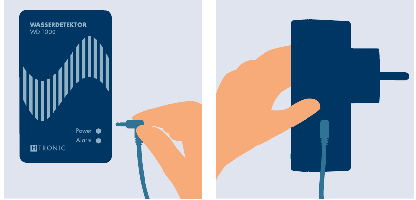 H-Tronic WD 1000, 1114720 - Water Detector Manual | ManualsLib