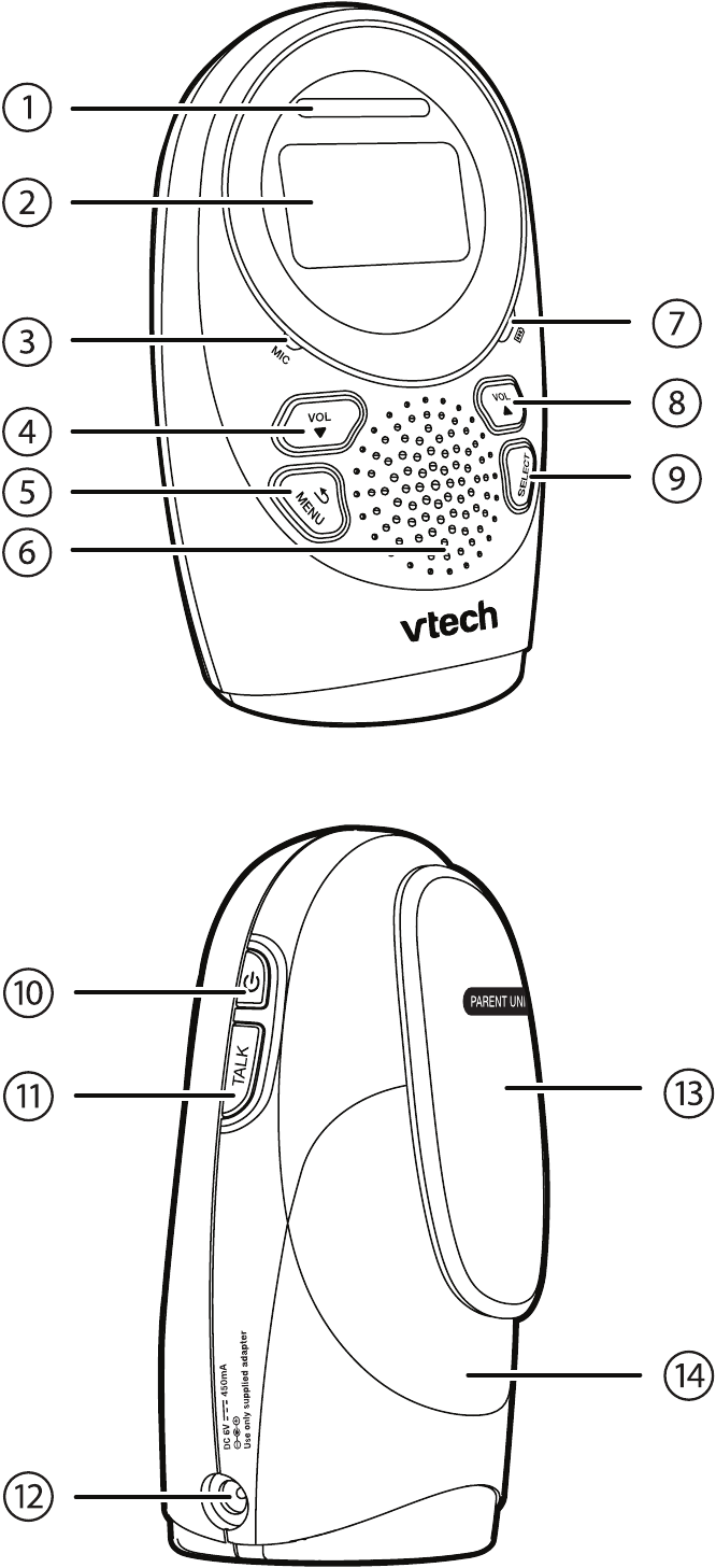 VTech BM2050 - Digital Audio Monitor Manual | ManualsLib