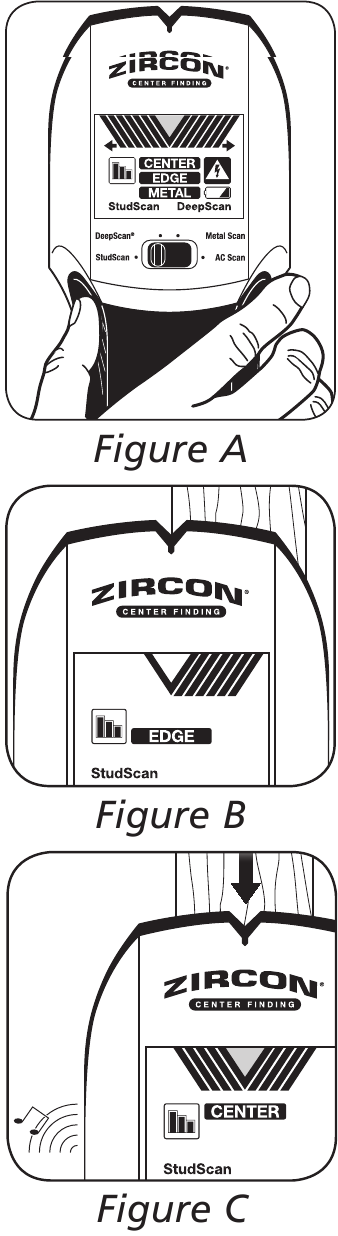 Zircon A250 - Multifunction Wall Scanner Manual | ManualsLib