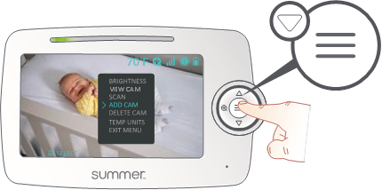 Summer Infant LookOut Duo - 5" LCD Baby Monitor Owners Guide | ManualsLib