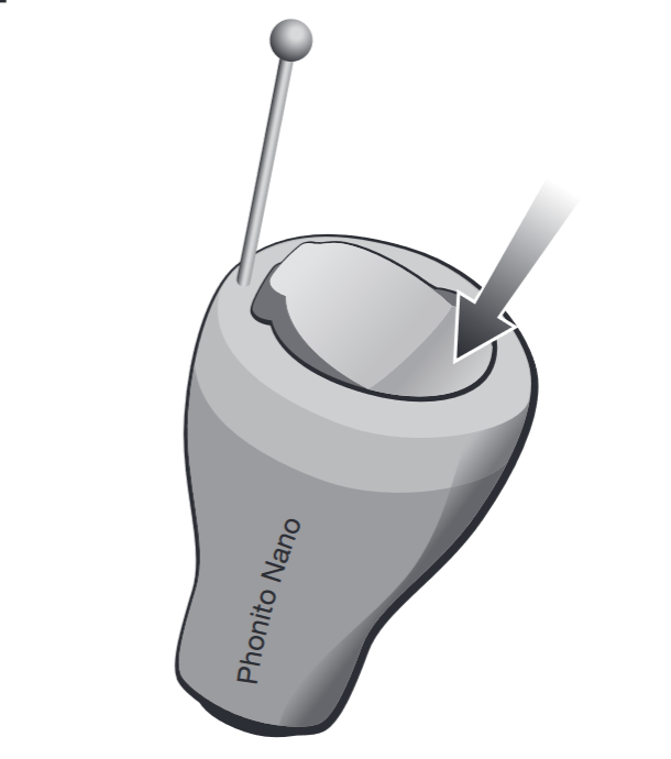 Phonak Phonito Nano - In-ear Receiver Manual | ManualsLib