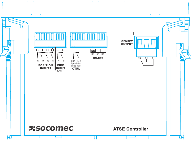 Socomec ATyS C25 - ATS Controller Quick Start Guide | ManualsLib