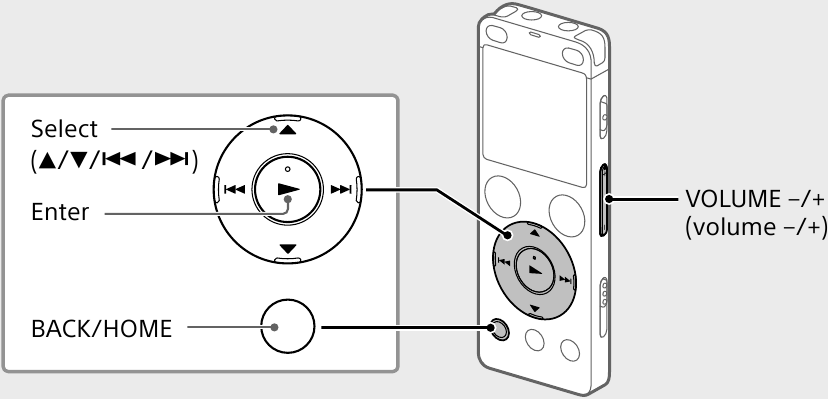 Sony ICD-UX560 Operating Instructions | ManualsLib