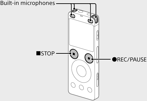 Sony ICD-UX560 Operating Instructions | ManualsLib