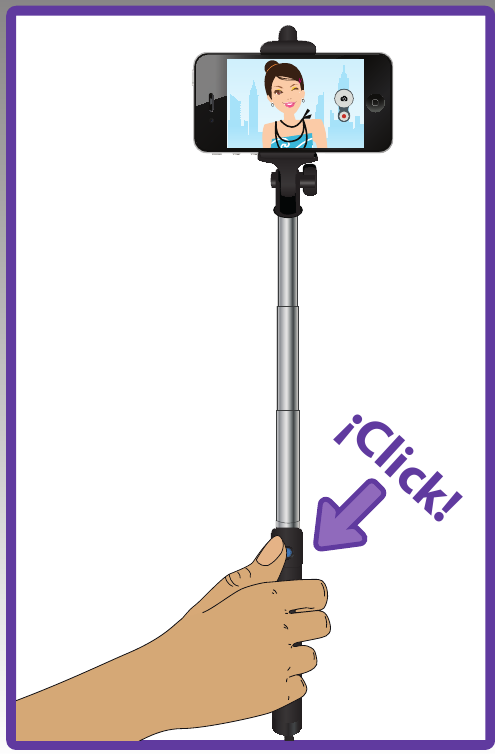 Steren MOV-045 - Selfie Stick with Bluetooth Manual | ManualsLib
