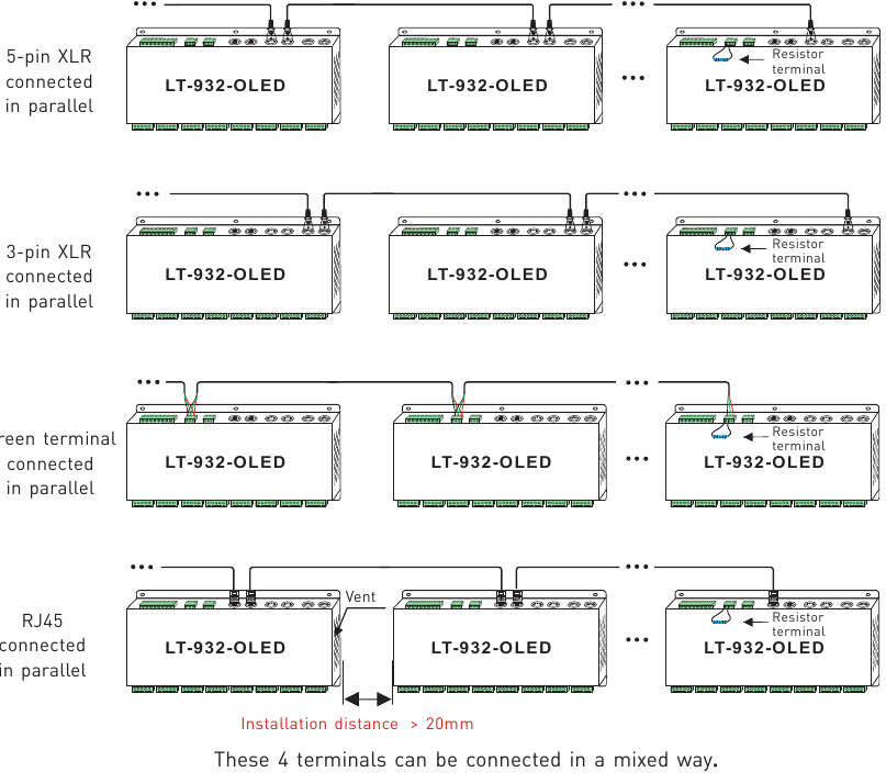 Ltech LT-932-OLED - DMX512 Decoder Manual | ManualsLib