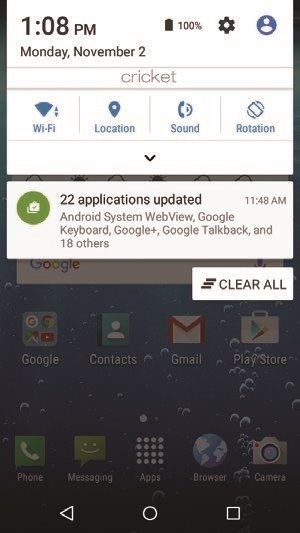 LG Kyocera Cricket Hydro View - Smartphone Quick Start Guide | ManualsLib