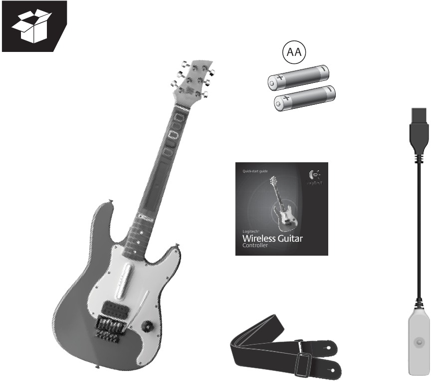 Logitech Wireless Guitar - Controller Quick Start Guide | ManualsLib