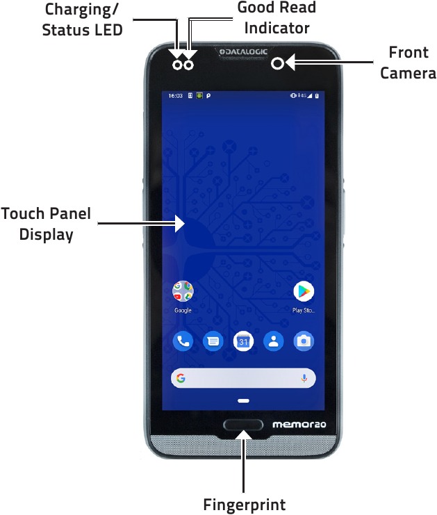 Datalogic memor 20 - Rugged Mobile Computer, 1D/2D Imager Quick Start | ManualsLib