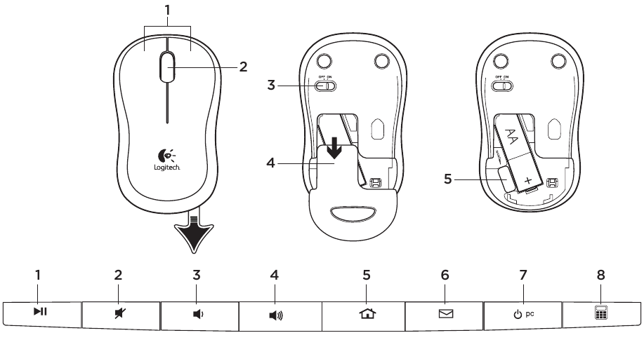 Logitech MK270 - Wireless Combo Setup Guide | ManualsLib