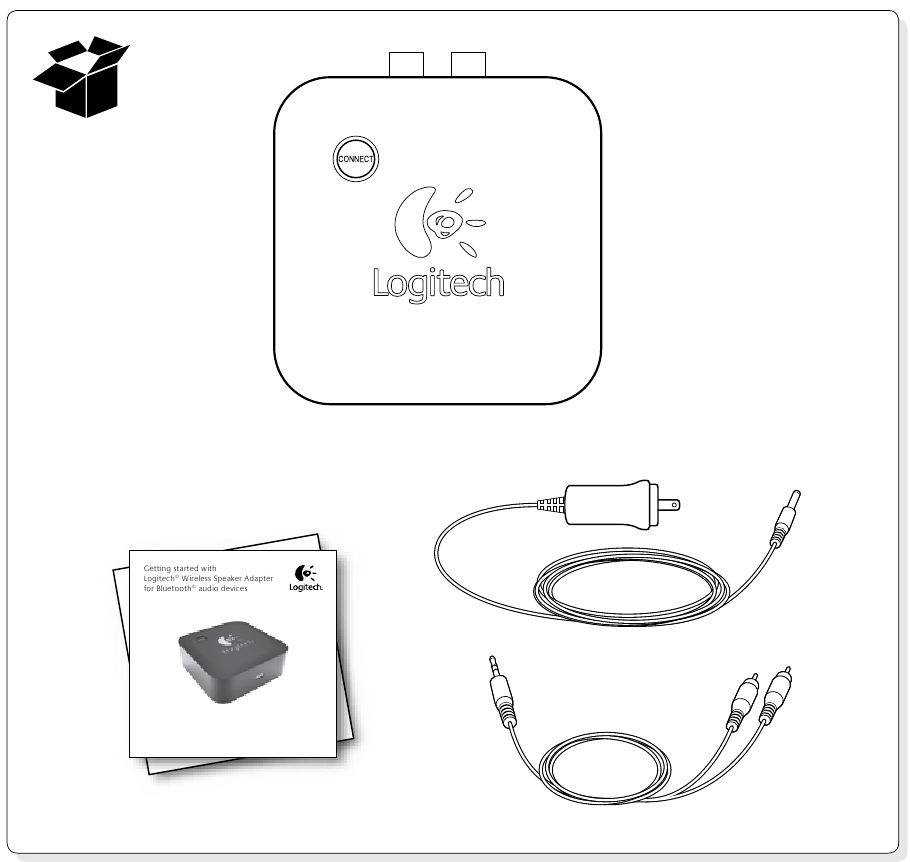 Logitech Wireless Speaker Adapter Quick Start Guide | ManualsLib