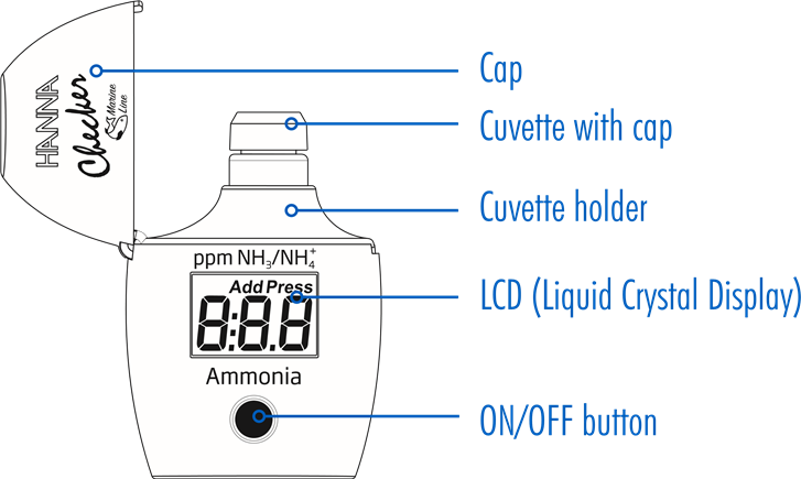 Hanna Instruments HI784 - Marine Ammonia Checker Manual | ManualsLib