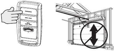 Overhead Door Legacy 850 Learn Button