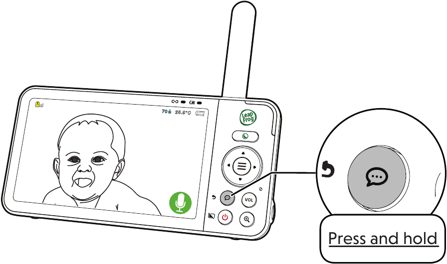 Leap Frog LF815HD, LF815-2HD, LF815-0HD - WiFi Video Monitor Manual ...