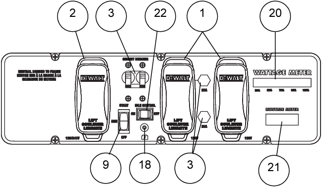 DeWalt DXGNR 6500, DXGNR 8000 Generator Manual | ManualsLib