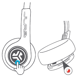 JLab Rewind Wireless - Retro Headphones Manual | ManualsLib