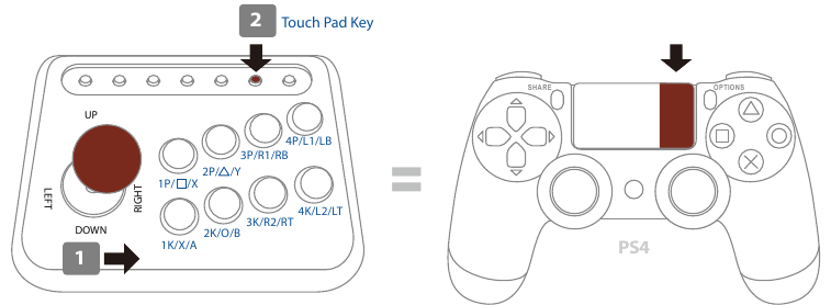 Brook Wireless Fighting Board - PS4/PS3/NS/PC Manual | ManualsLib