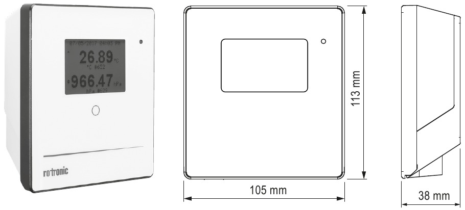 Rotronic RMS-D-L - RMS Display Manual | ManualsLib
