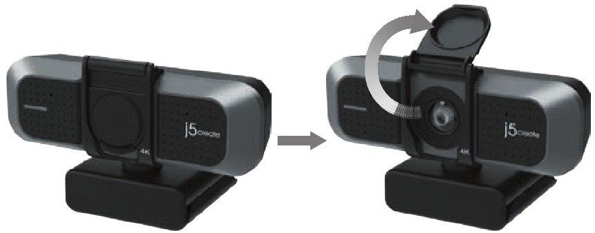 J5create JVU430 - USB 4K ULTRA HD Webcam Manual | ManualsLib