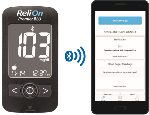 ReliOn Premier BLU - Blood Glucose Meter Bluetooth Pairing Guide ...
